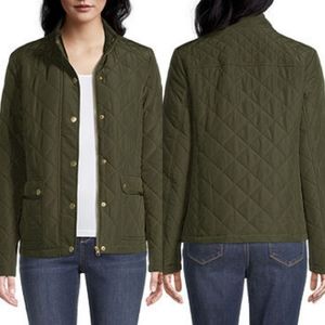 St. John's Bay | Jackets & Coats | St John Bay Womens Quilted Jacket ...